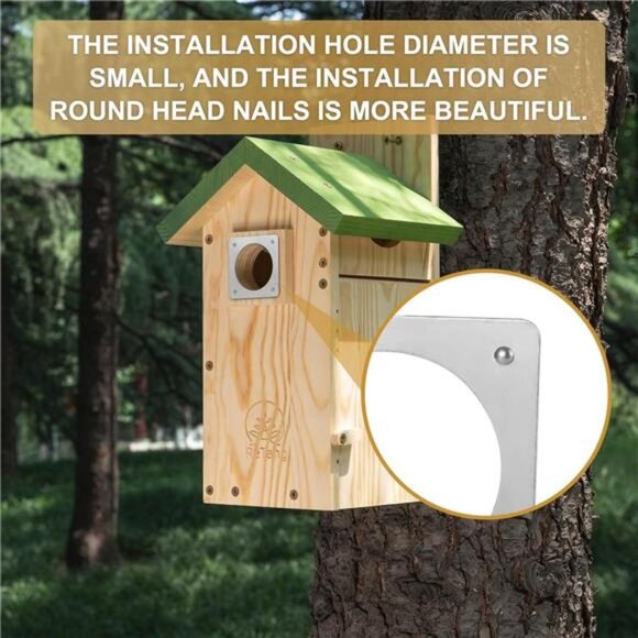 Other | 3 Pieces Metal Bluebird House Predator Guard 1 12 Inch Opening ...